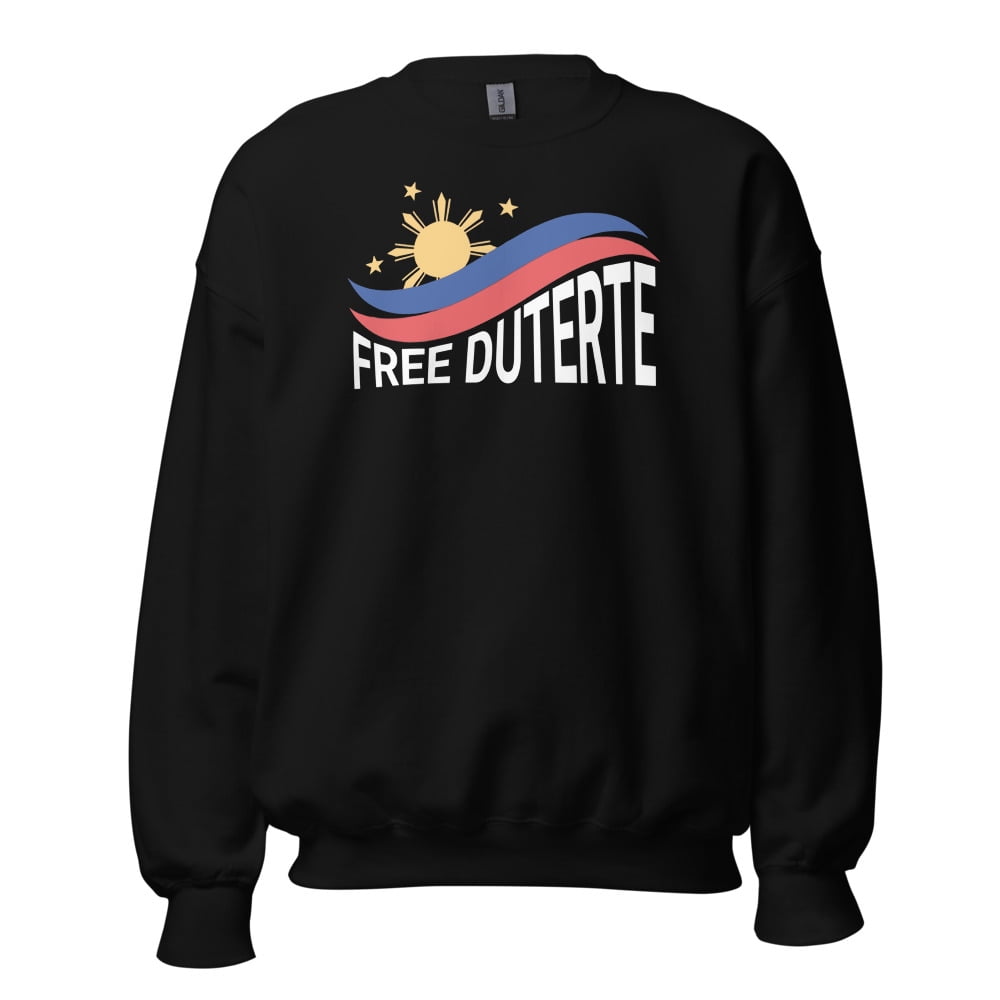 Free Duterte DU30 Unisex Sweatshirt, I Stand For Duterte (S) - Walmart.com