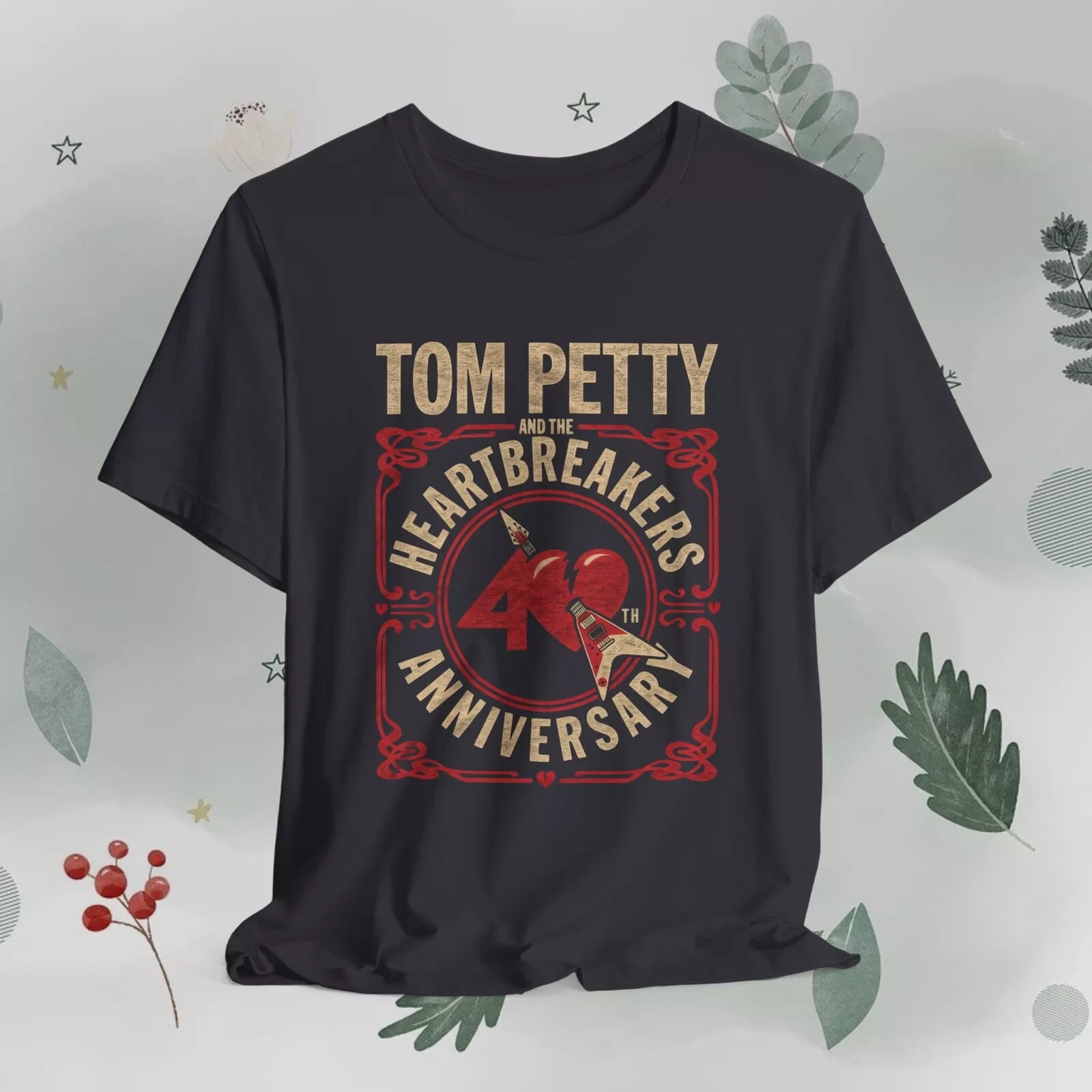 Free Falling Retro Rock Anniversary Graphic Shirt - Walmart.com