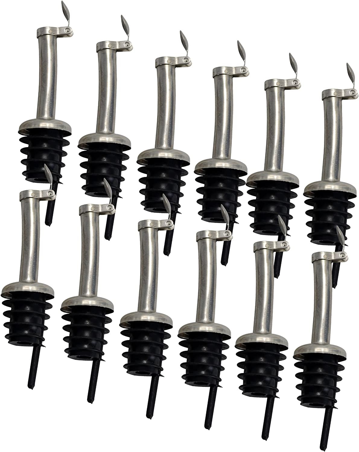 Free Flow Hinged Flip Top Pourer 12 Pack - Walmart.com