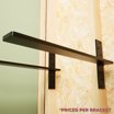 Orbeto Heavy Duty Floating Shelf Bracket, 10-inch, 6-Pack, 160+lb, 1/4 ...