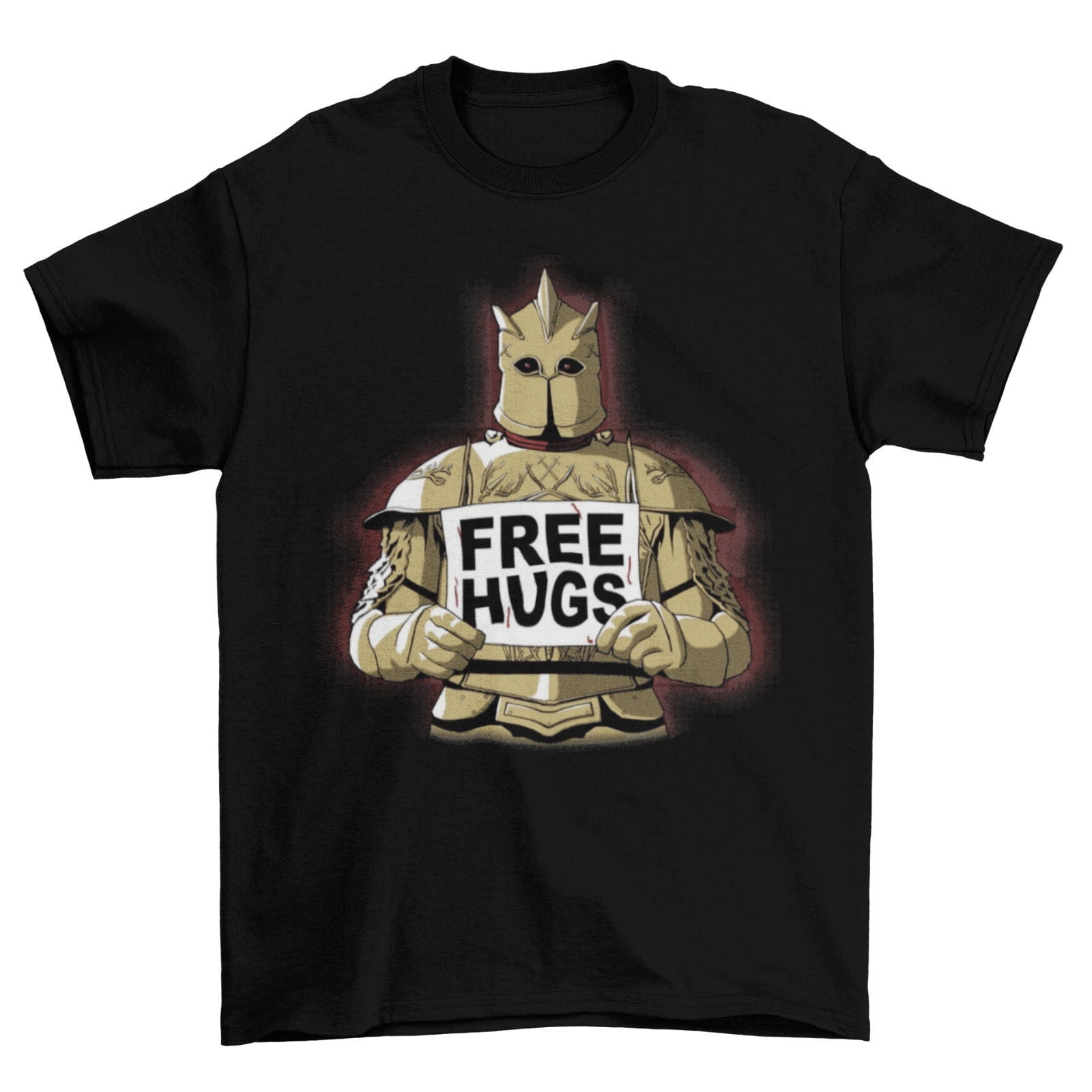 Free Hugs Giant Warrior Graphic Shirt, Funny Dark Fantasy TV-Inspired ...