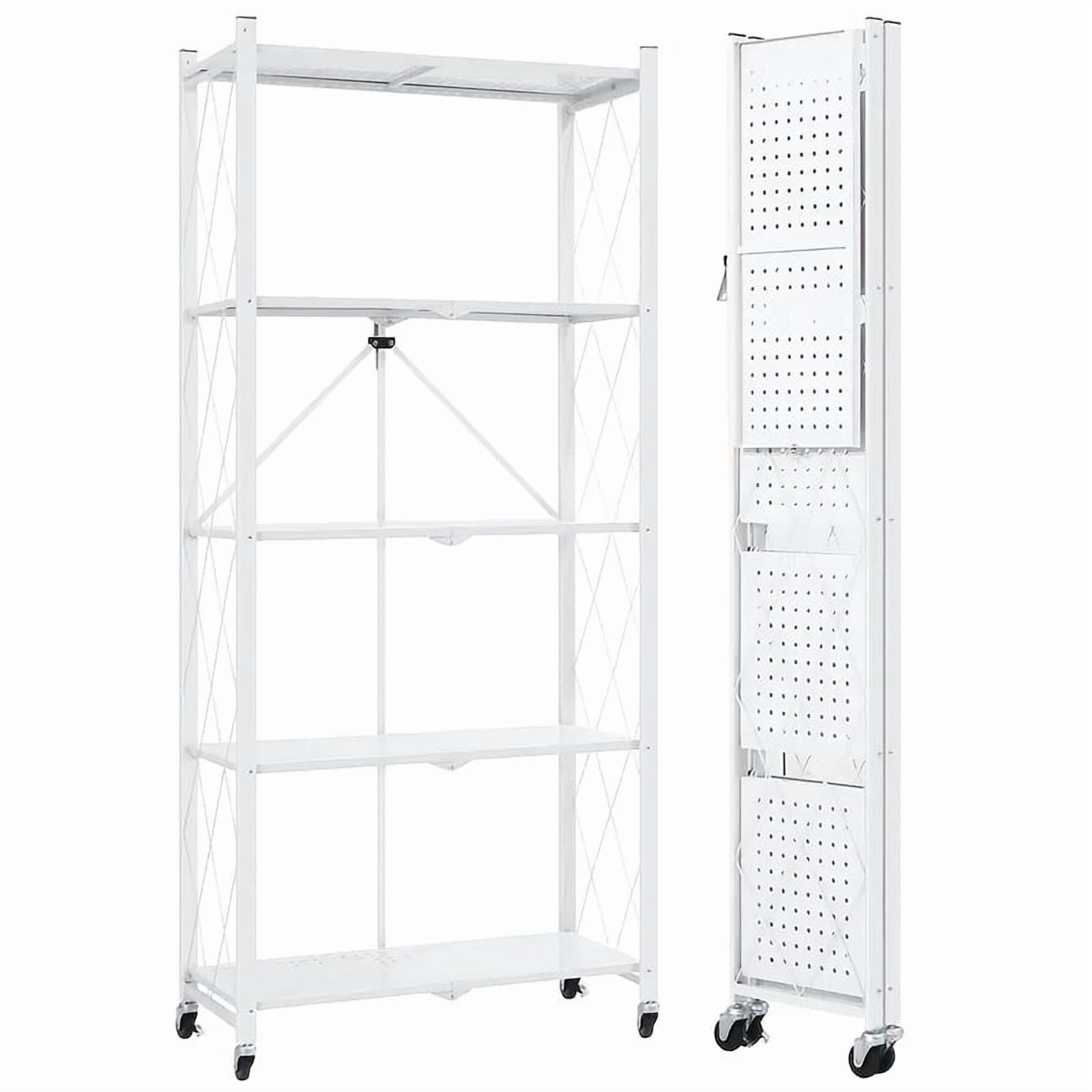 Free Installation Folding Storage Rack, 3/4/5 Layer Storage Rack ...