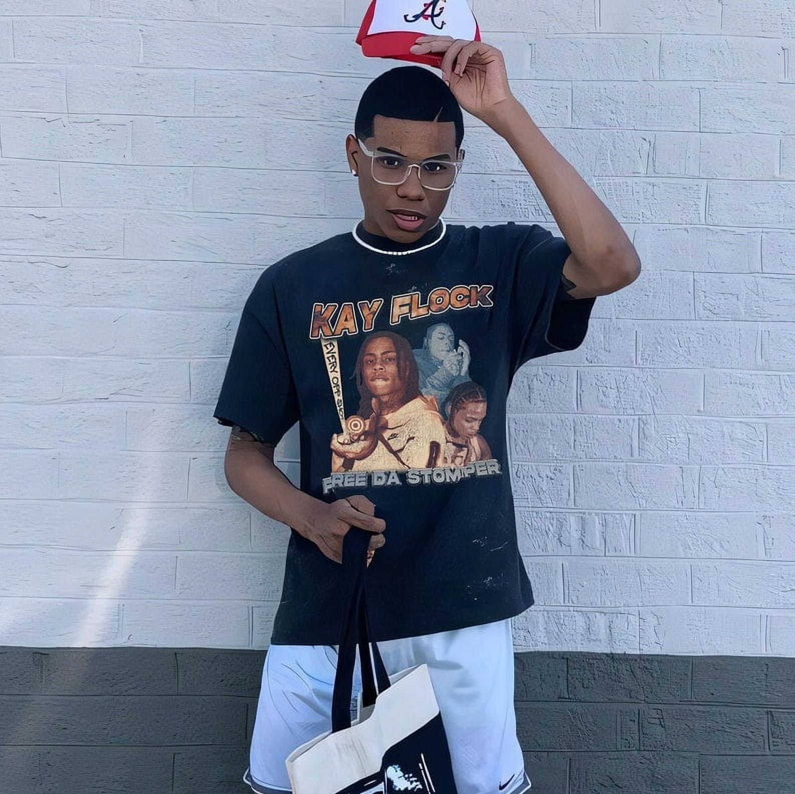 Free Kay Flock T-shirt, Graphic Tee, Fan Art, Trendy, Streetwear, Urban ...