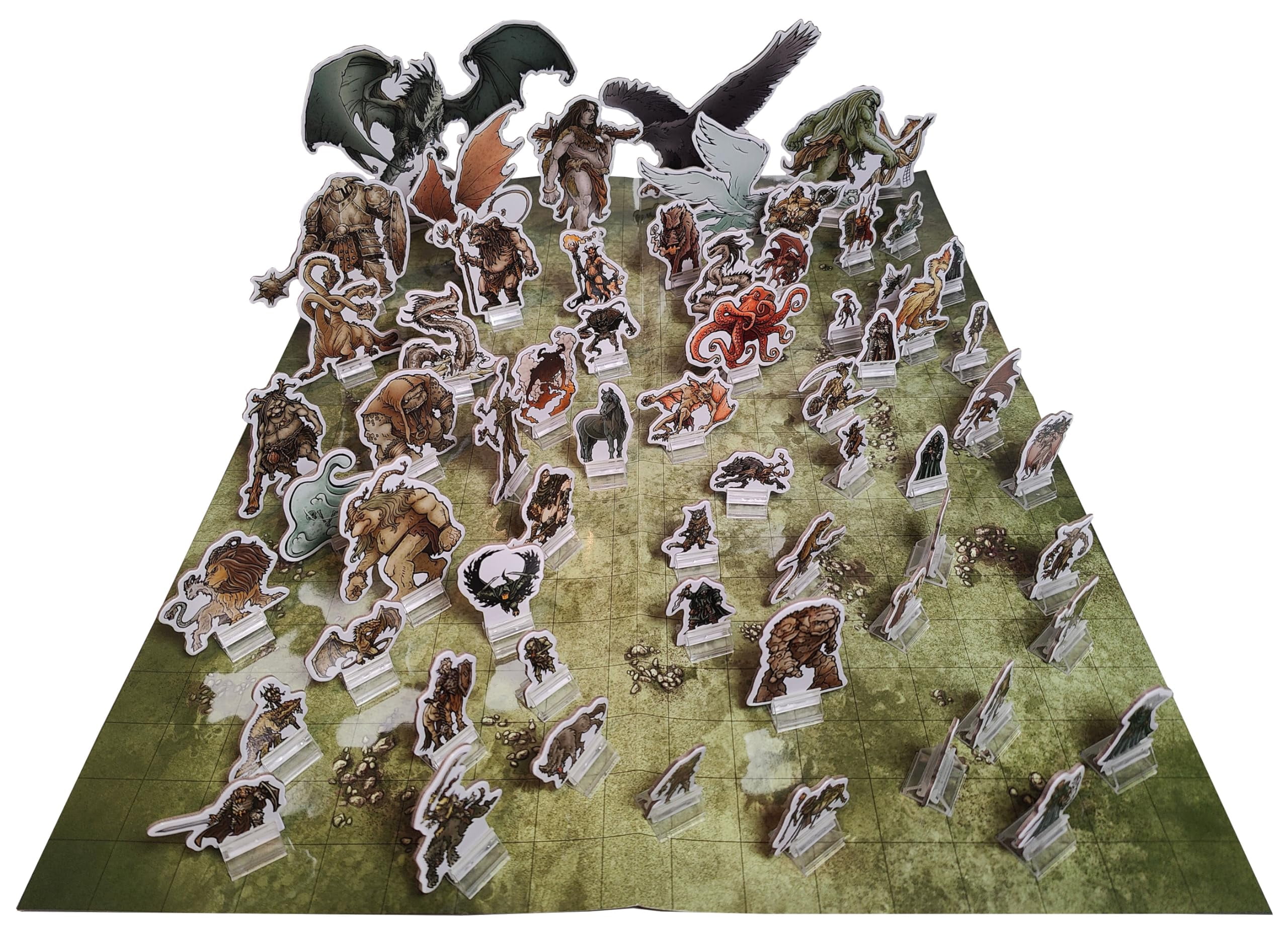 Free League Publishing: Dragonbane: MMF7 Monsters Standee Set - RPG ...