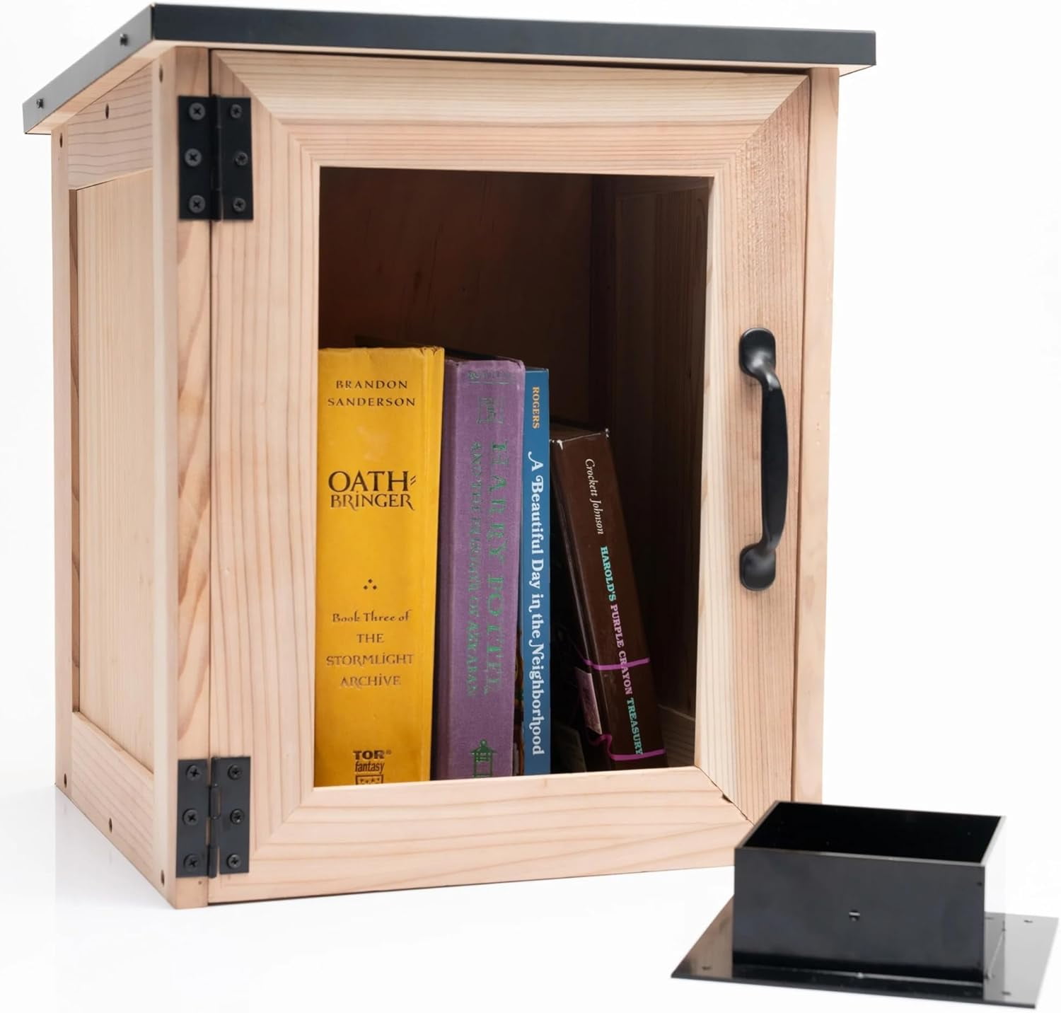 Free Little Library Box for Outdoor & Indoor - Sharing Lending Banned ...