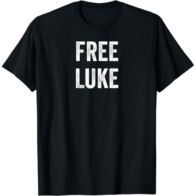 Free Luke, Support Luke's Release From Prison, Locked Up pure cotton T-Shirt - Walmart.com