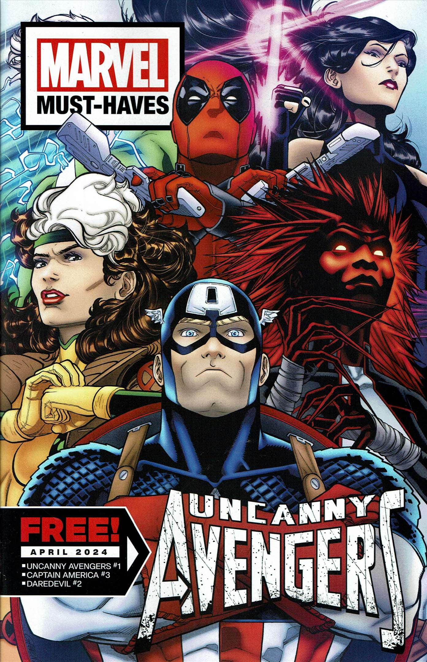 Free Marvel Must-Haves: April 2024 #1 VF ; Marvel Comic Book - Walmart.com