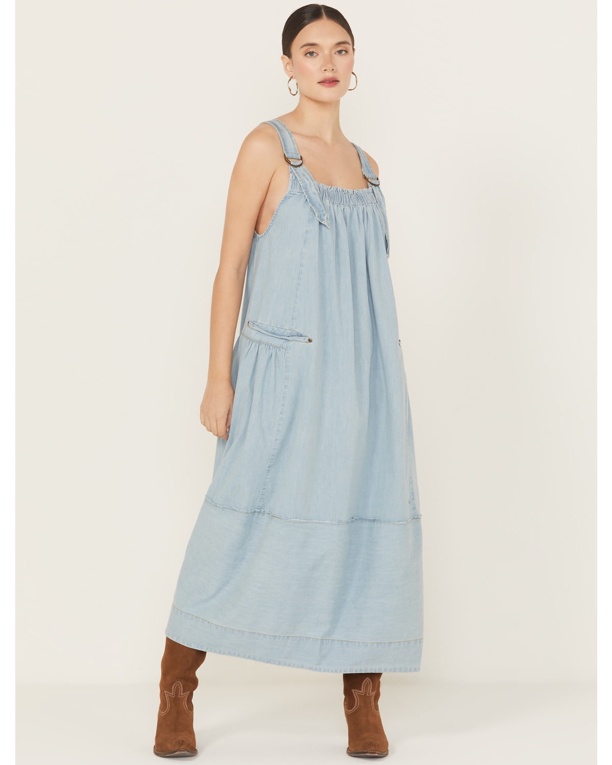 Free People Women's Machu Barrel Midi Dress - OB1999074 US - Walmart.com