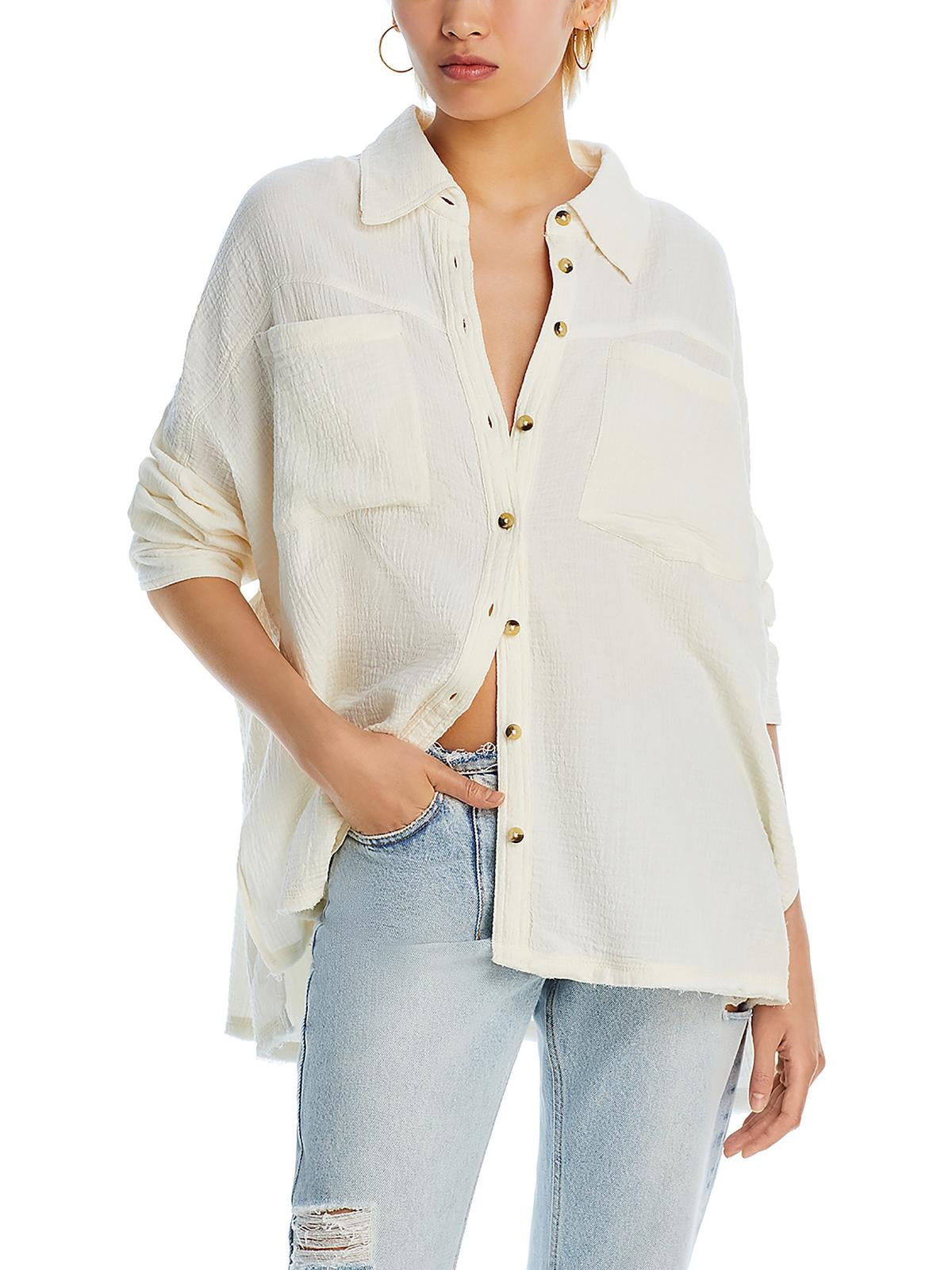 Amazing Free People Button Down Photos