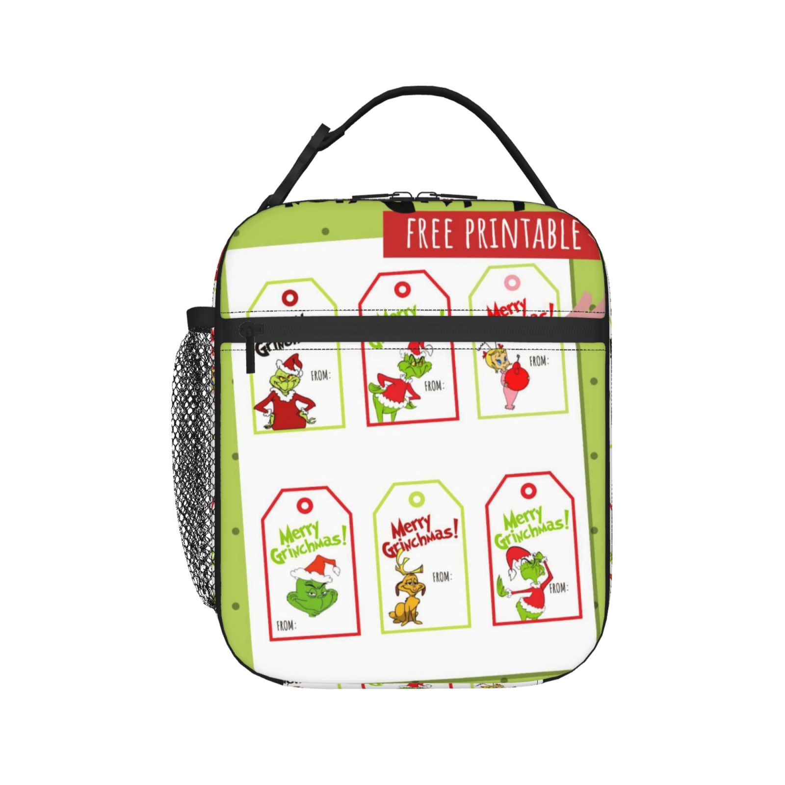 Free Printable Grinch Christmas Gift Tags Lunch Box,Lunch Bag,Lunch Box ...