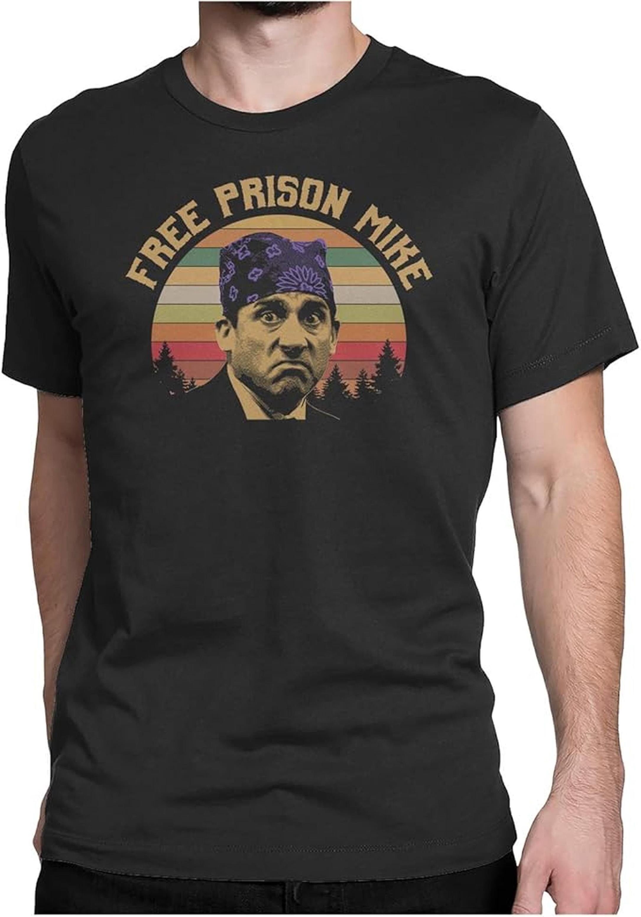 Free Prison Mike - Vintage Retro T-Shirt - Walmart.com