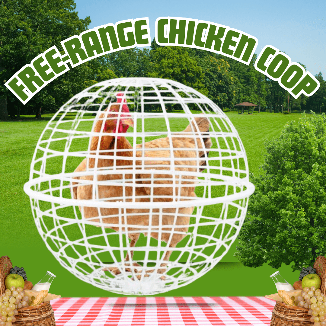 Free-Range Chicken Coop | Spherical Coop for Chickens or Rabbits ...