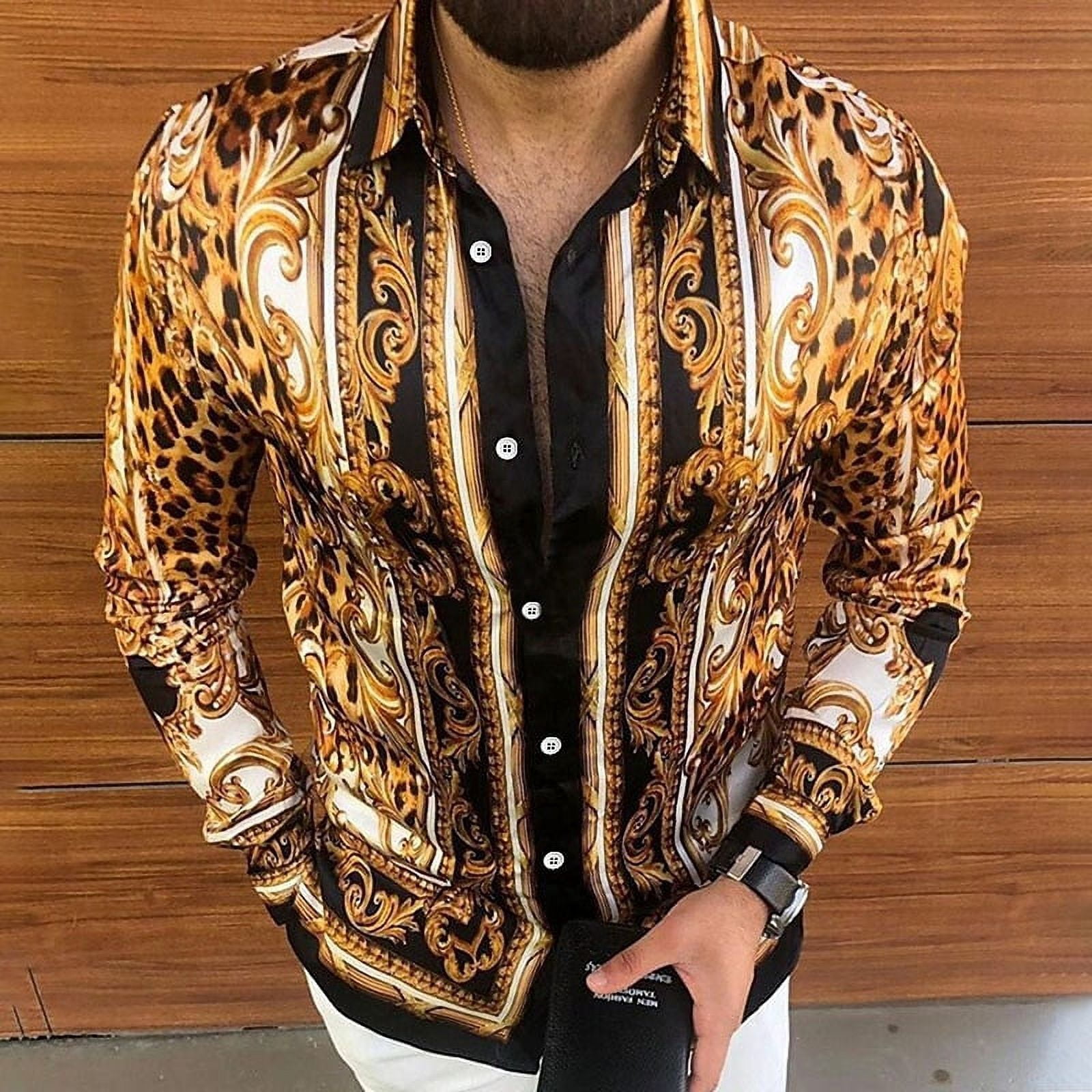Free Returns Summer Mens Button Shirts Royal Male Tops Casual Slim Fit ...
