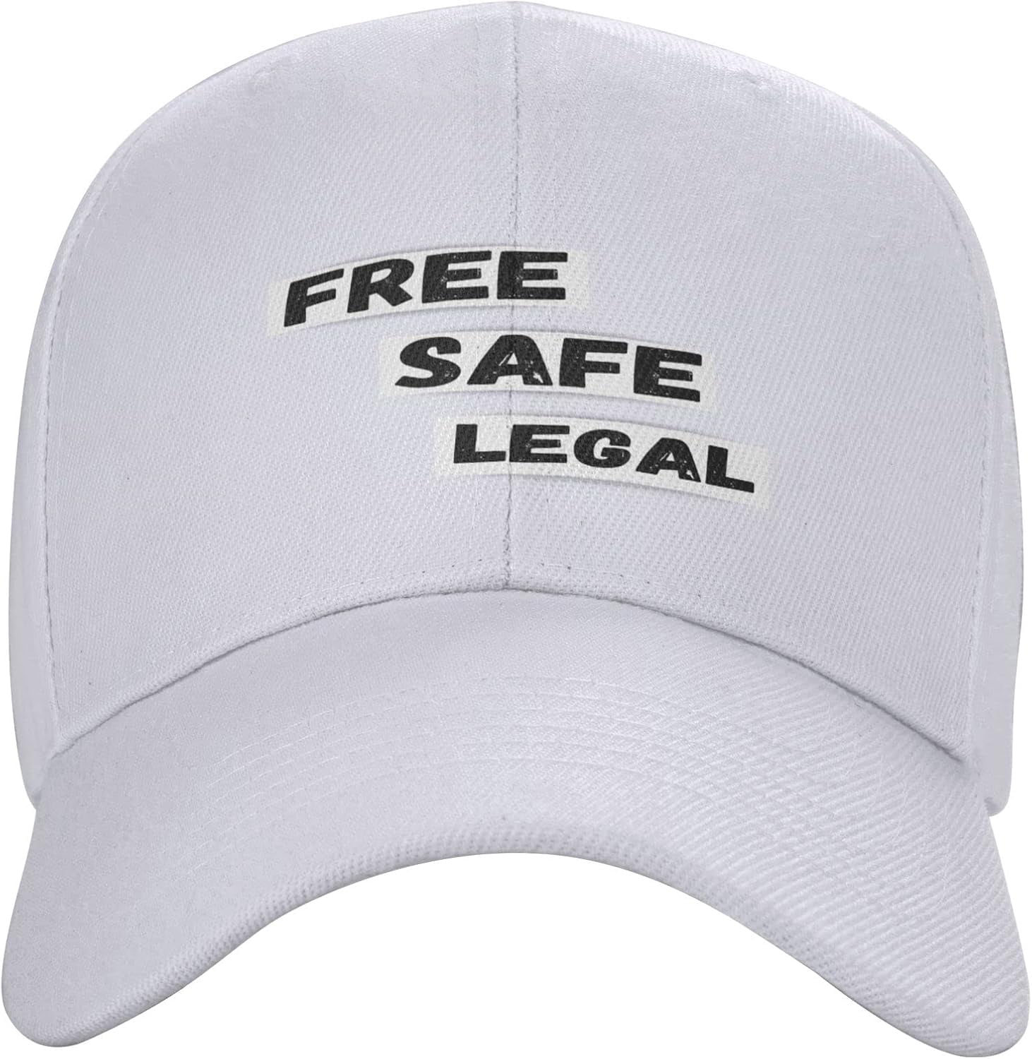Free Safe Legal Hat Baseball Fishing Unisex Trucker Cap Black - Walmart.com