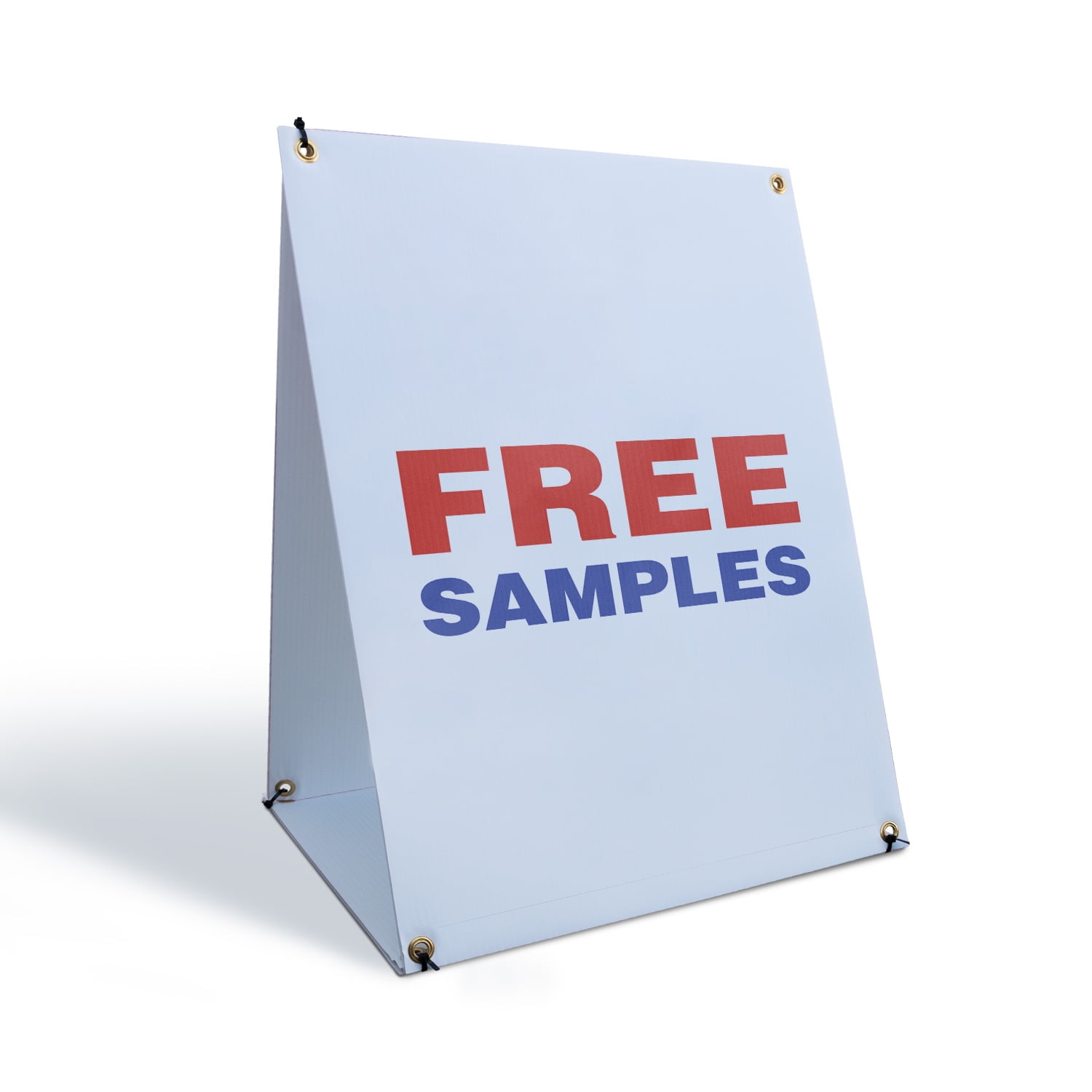 Free Samples Sidewalk Sign 24 Inch x 36 Inch A-Frame Images On Both ...