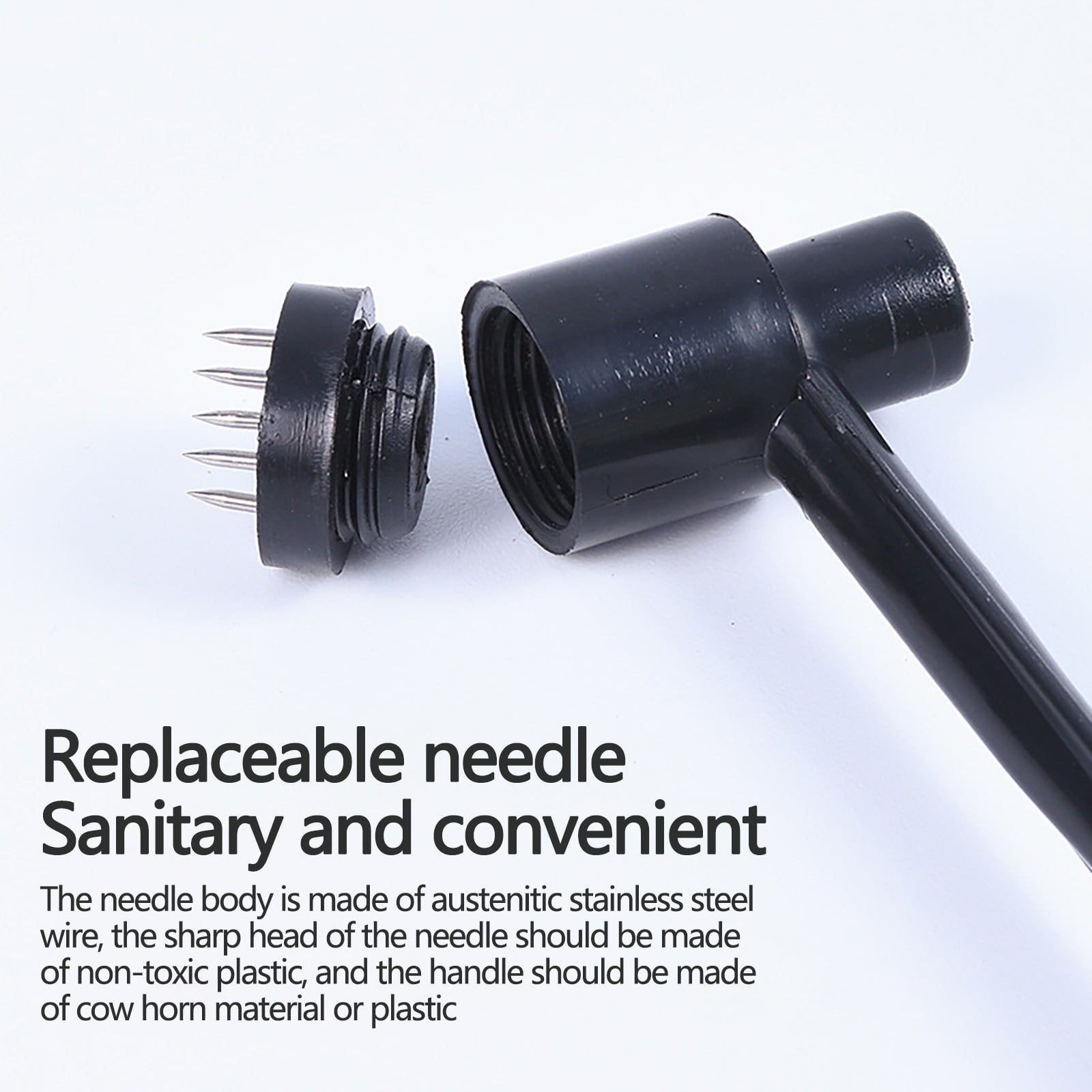 Free Shipping! 7 Star Needle & Dermal Star Needle Set, 2-Box (12PCS ...