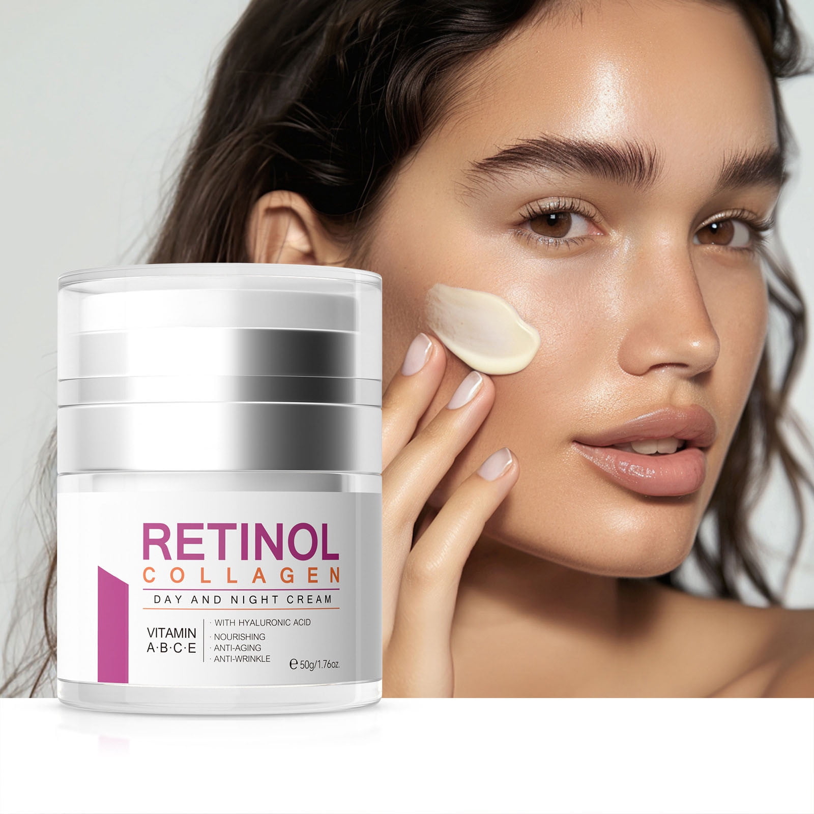 Free Shipping! Advanced Aging Retinol Cream For Face Diminishes ...