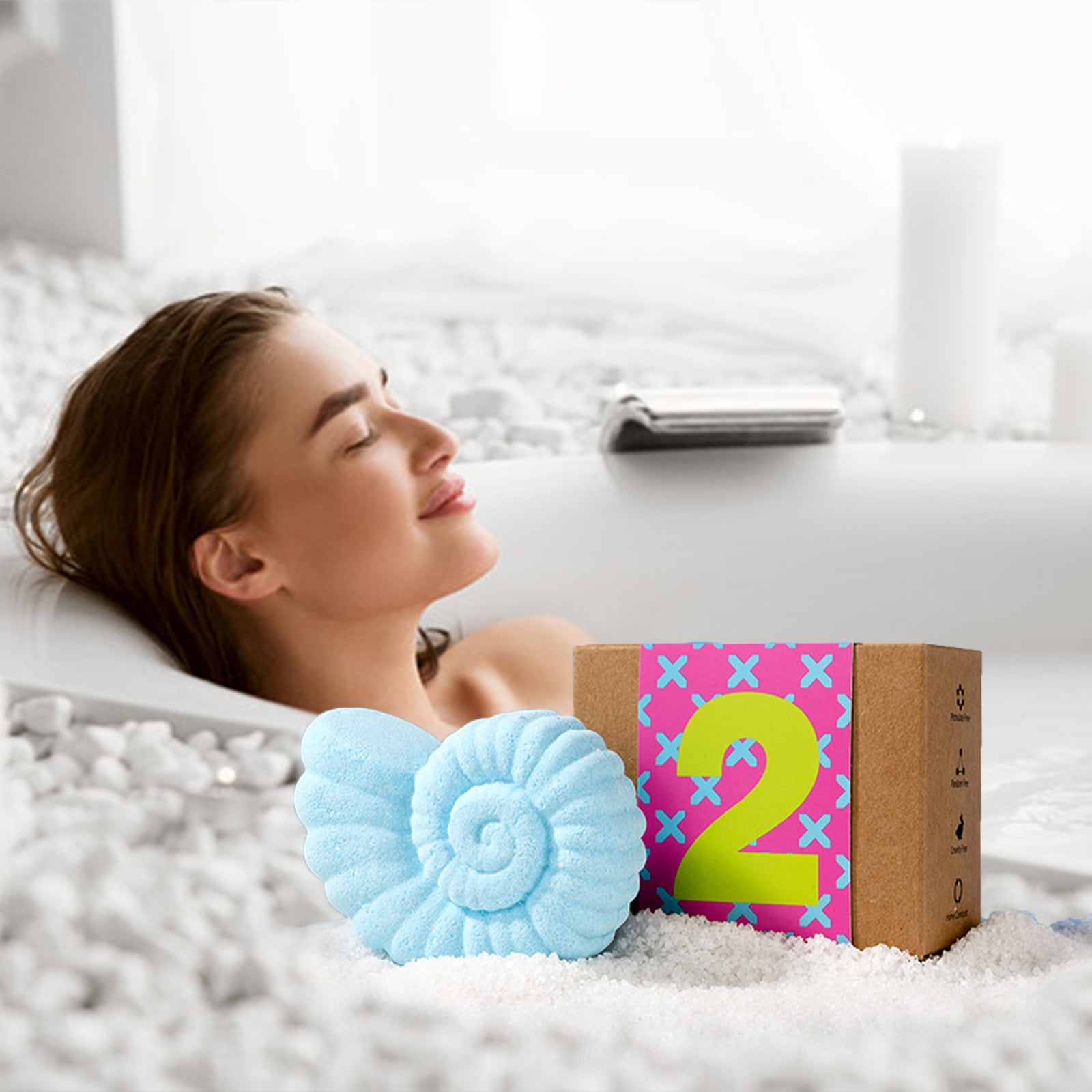 Free Shipping! Bath Aromatherapy Tablets Bath Bombs Shower Tablets The ...