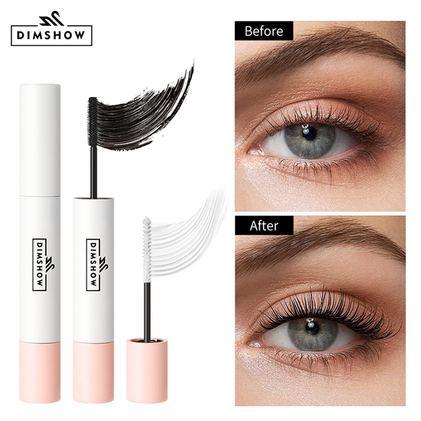 Free Shipping! Double Effect Eye Mascara Cream, Long, Curly, Thick ...