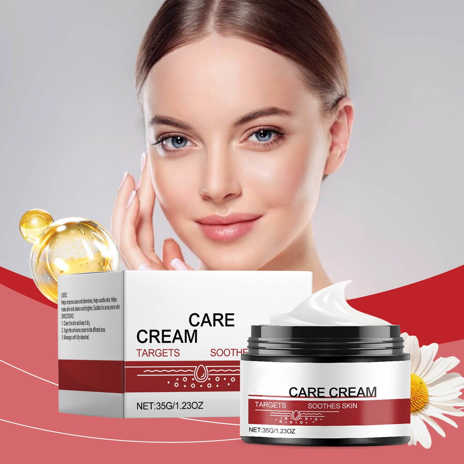 Free Shipping! Face Cream Powerful Face Care Cream Dry Face Care ...