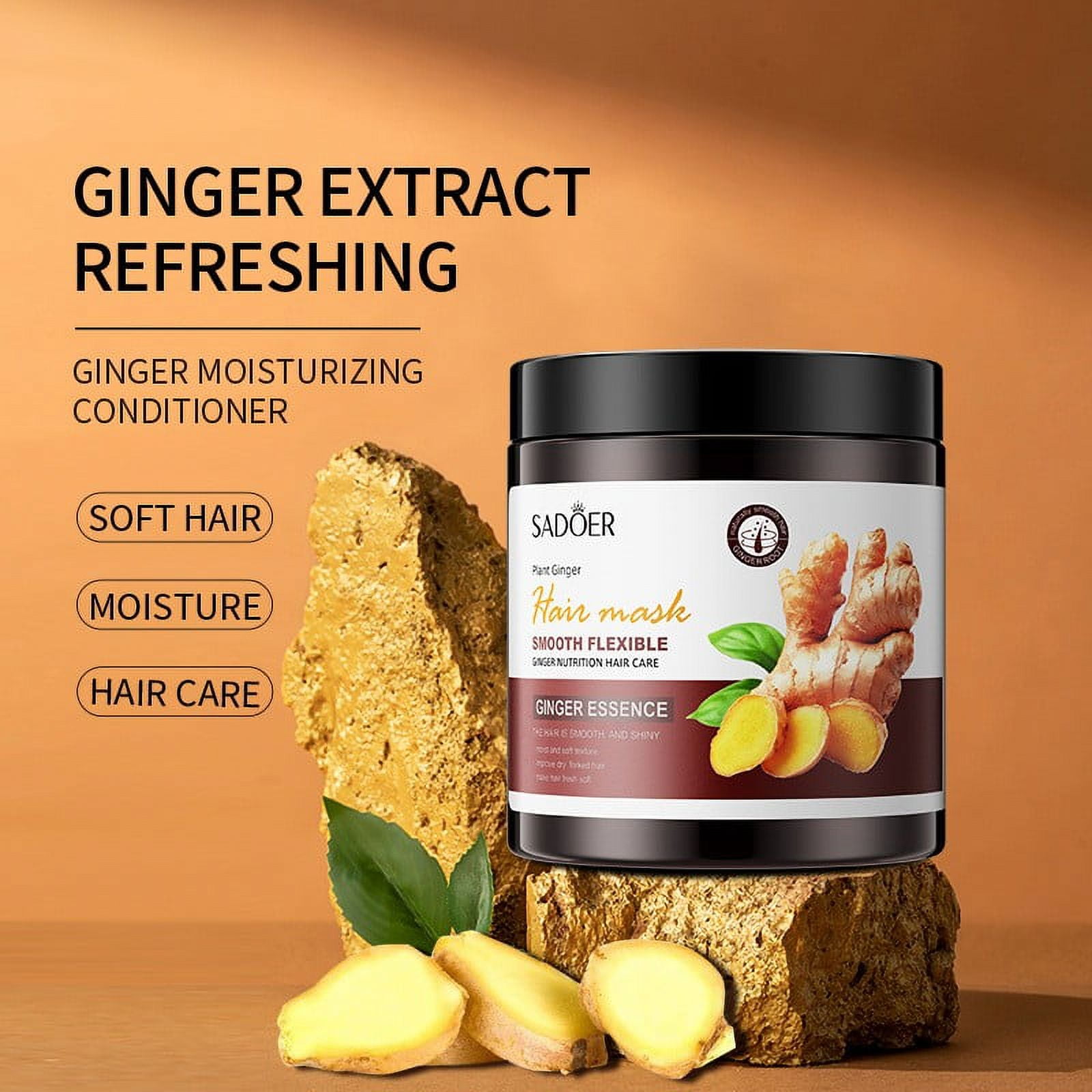 Free Shipping! Ginger Hair Oil – 100ml, Smooths and Nourishes Hair ...