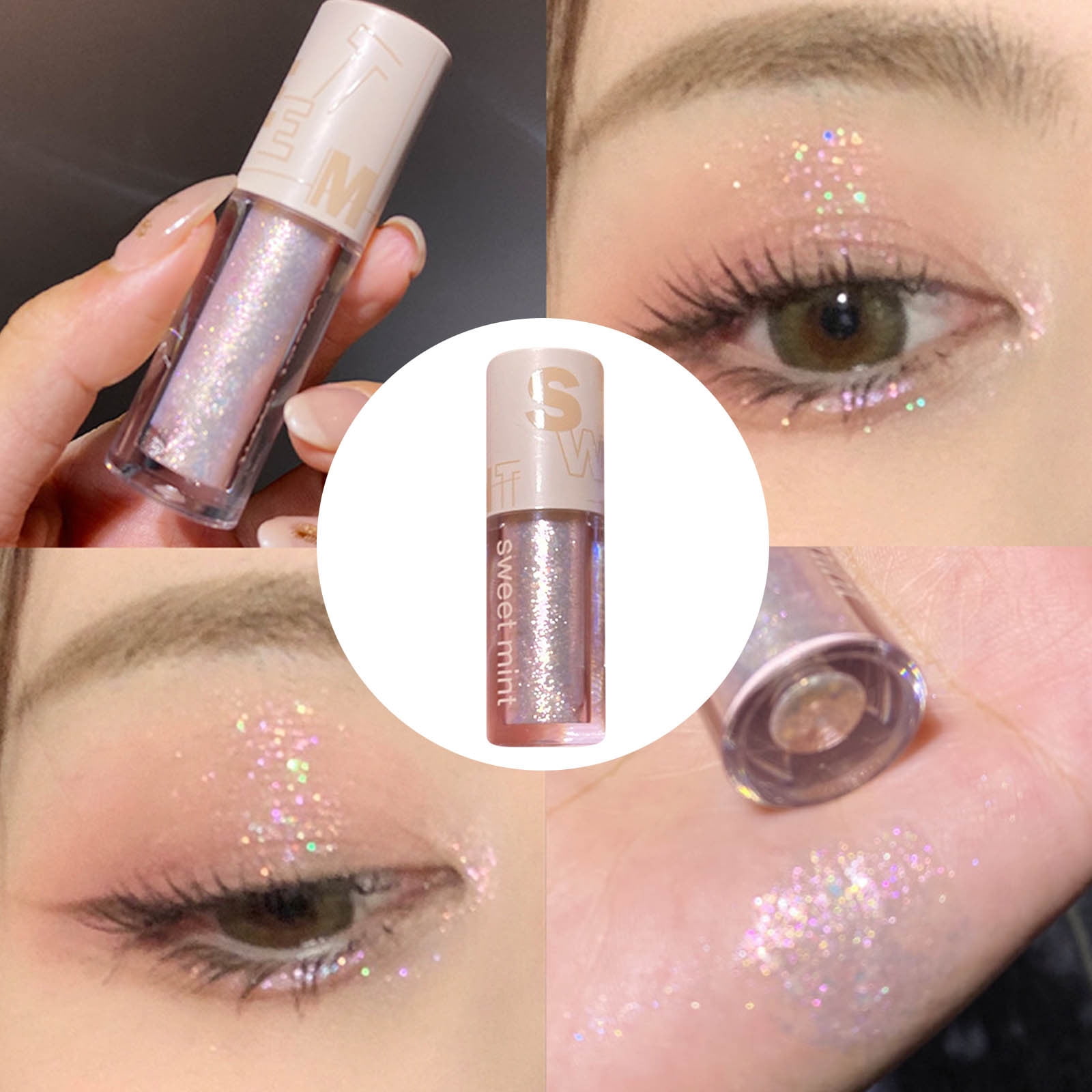 Free Shipping! Glitter Eyeshadow Liquid Glitter Eyeshadow,long Lasting ...