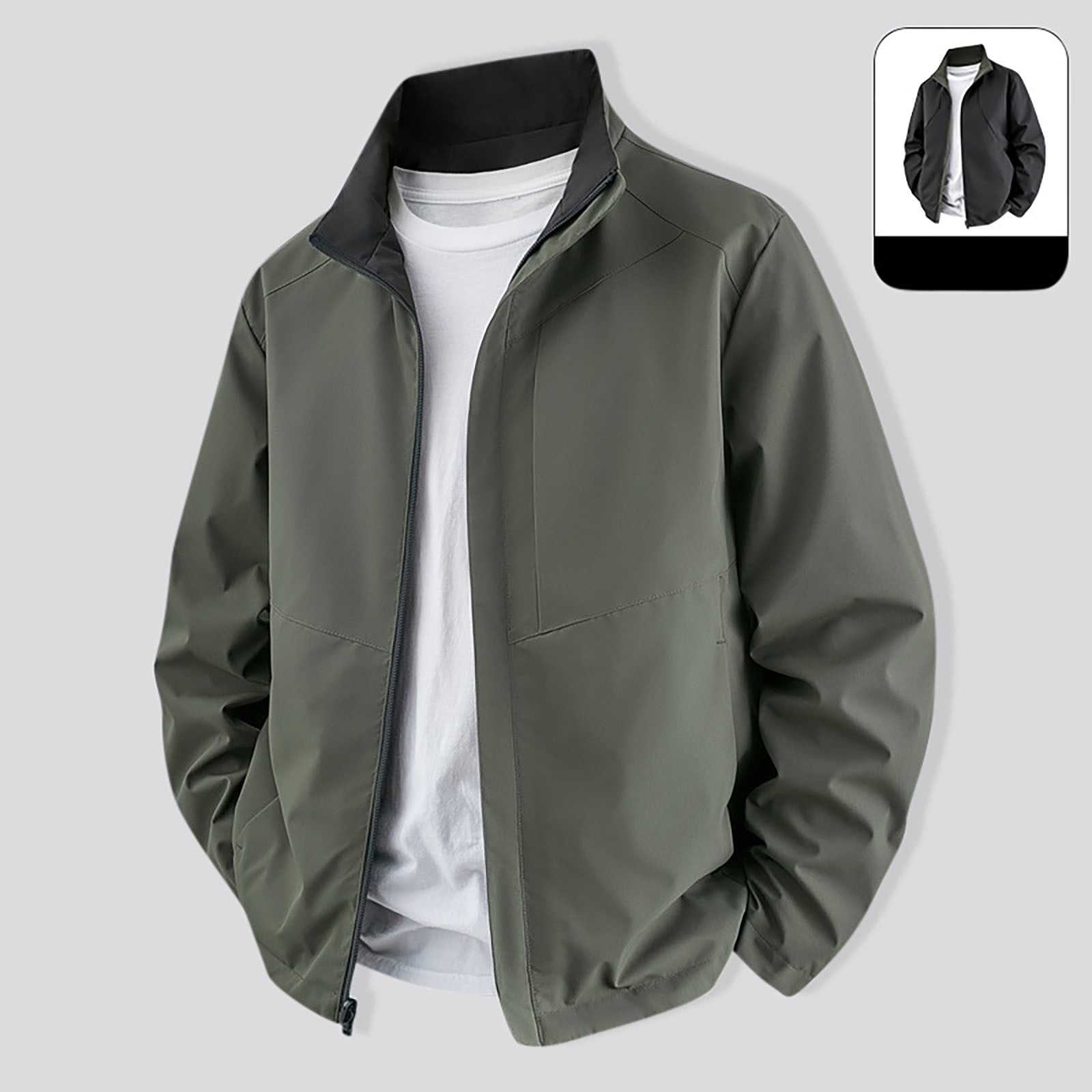 Free Shipping Light Jackets for Men - Lightweight Bomber Jacket Casual ...