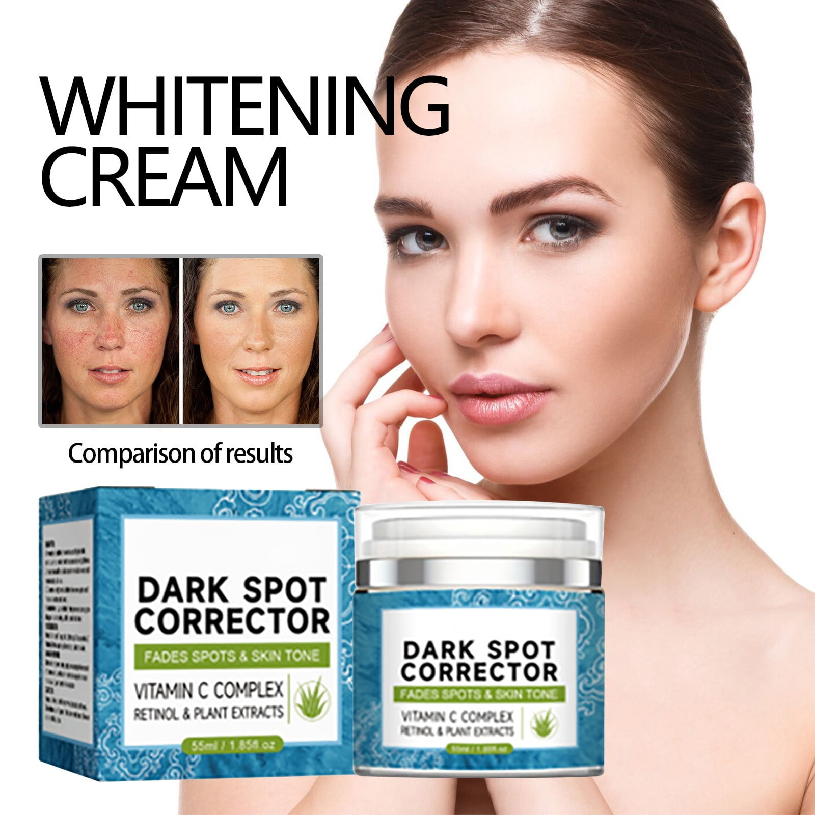 Natural Dark Fade Cream For Face, Body, And Sensitive - Korean Products ...