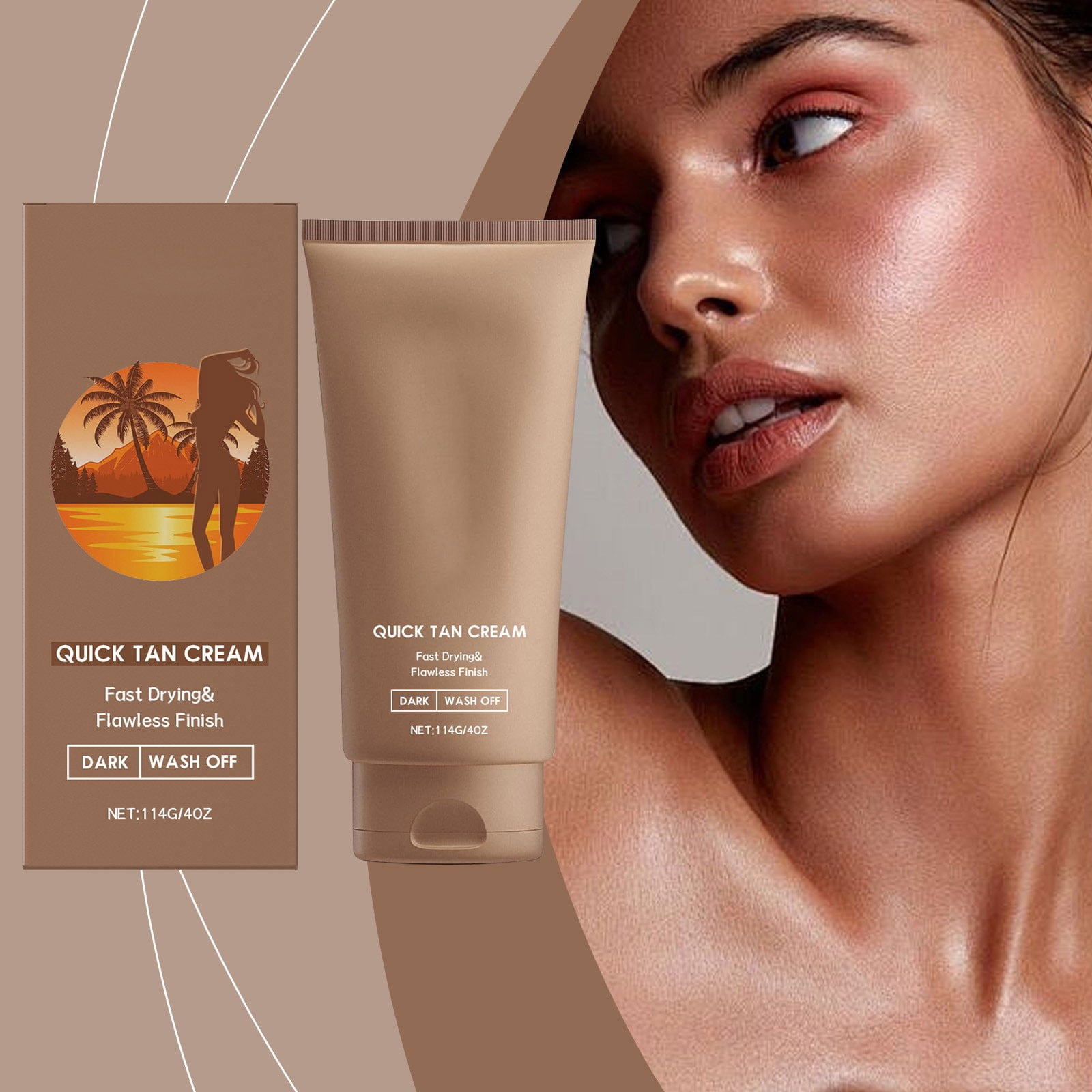 Free Shipping! Tanning Cream Tanning Booster For Outdoor Activities In ...