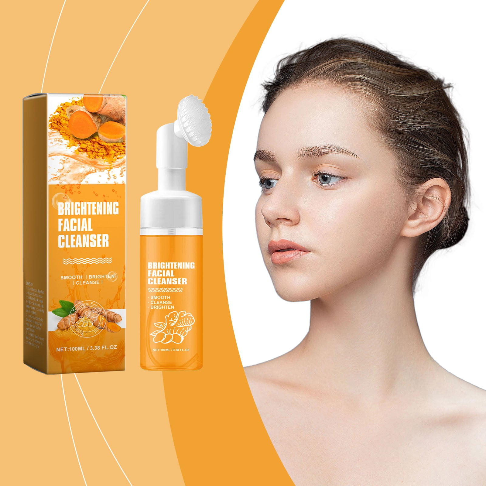 Free Shipping! Turmeric Cleanser Facial Moisturizing Cleanser Clean ...