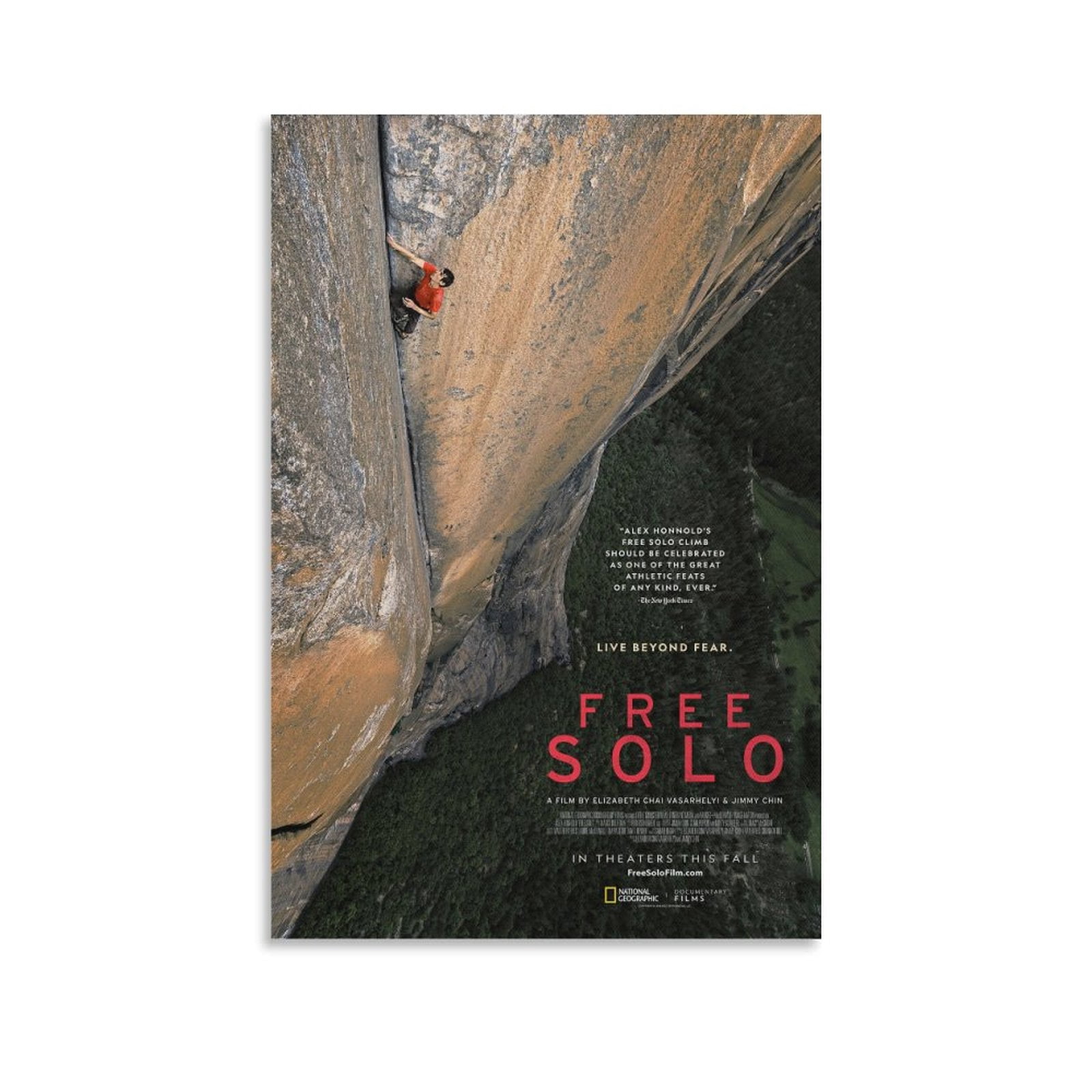 Free Solo Posters Wall Art Painting Canvas Gift Living Room Prints ...