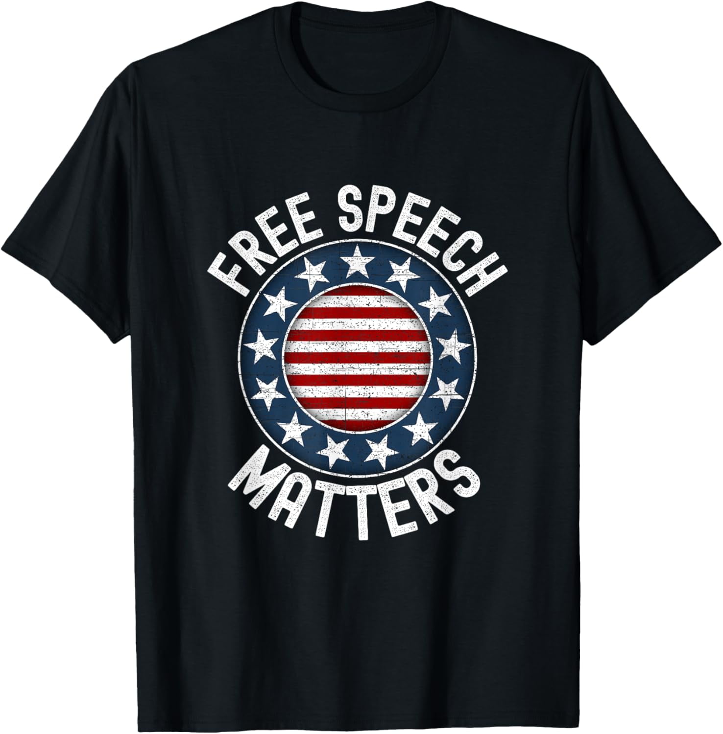 Free Speech Matters T-Shirt men and women can wear, black, white, gifts ...