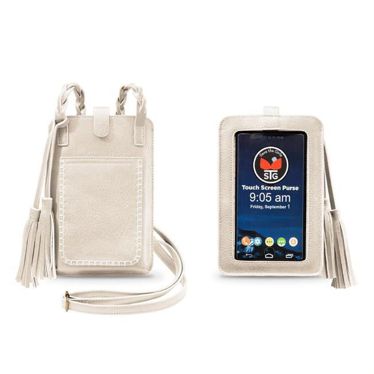 Free Spirit Crossbody Purse, Bone - Walmart.com