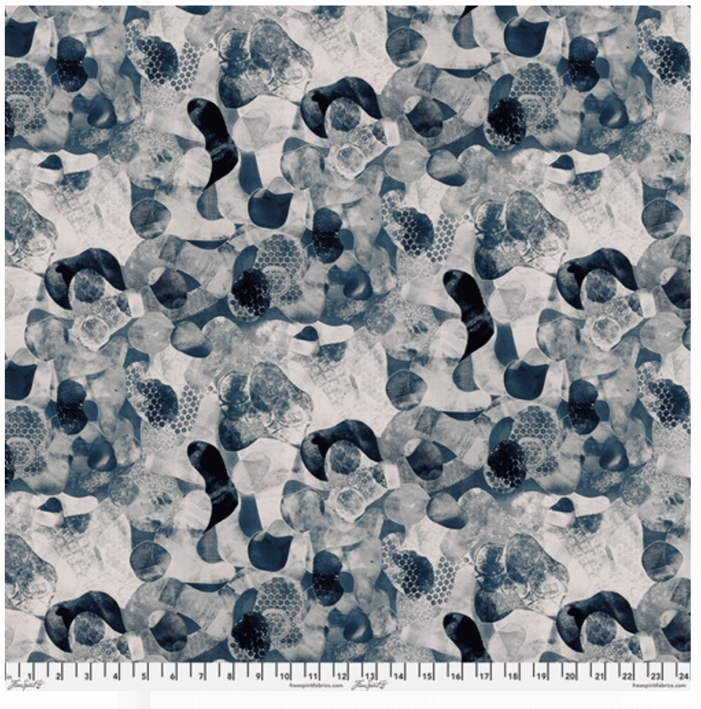 Free Spirit Sarah Sczepanski Rust & Bloom Budding Royal Blue Cotton ...