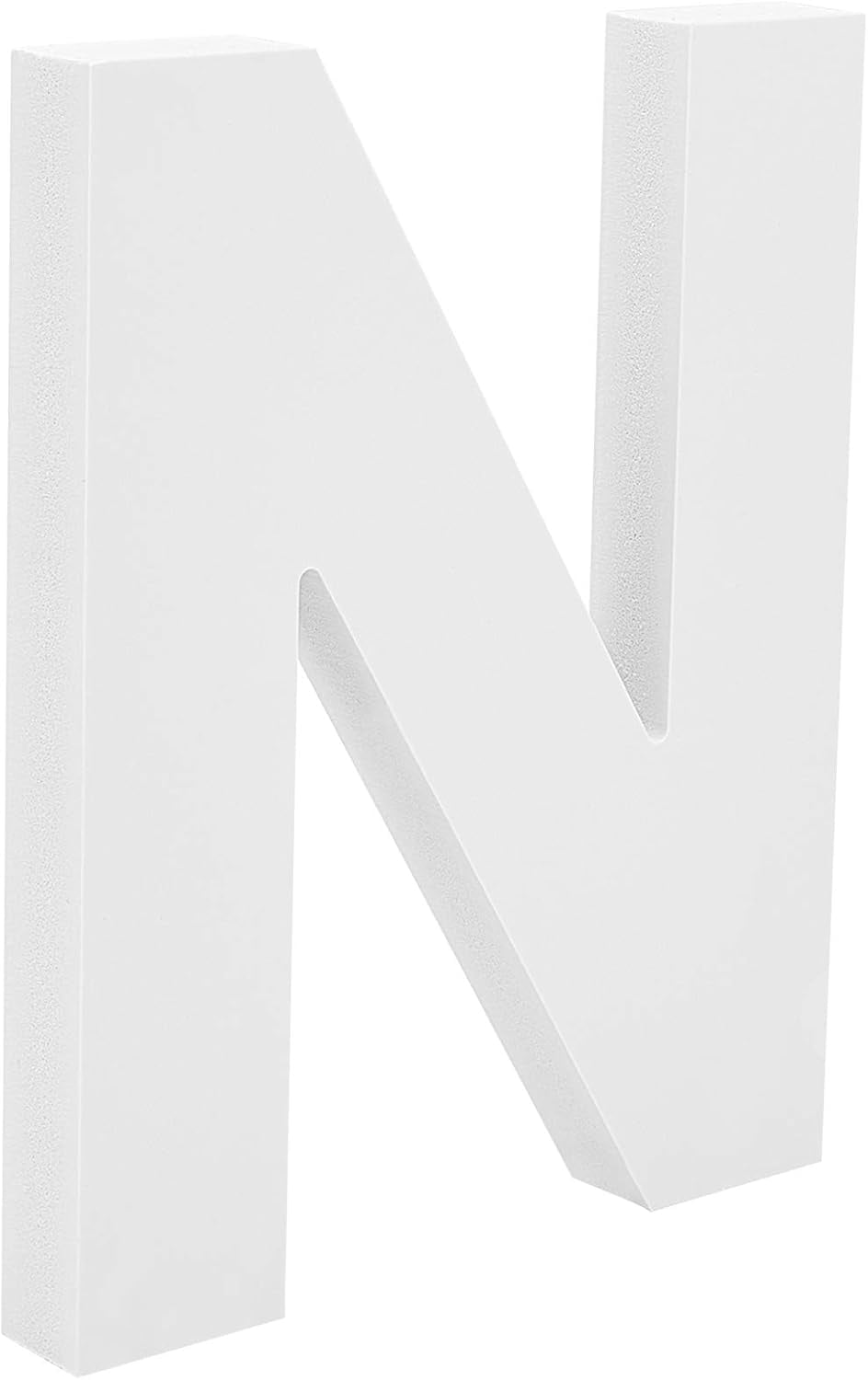 Free-Standing Alphabet 5.9" Letters White Wall Wood Letters Hanging ...
