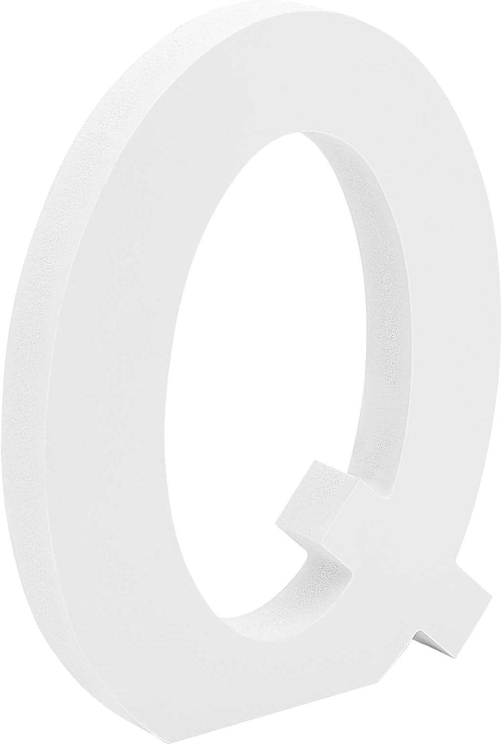 Free-Standing Alphabet 5.9" Letters White Wall Wood Letters Hanging ...