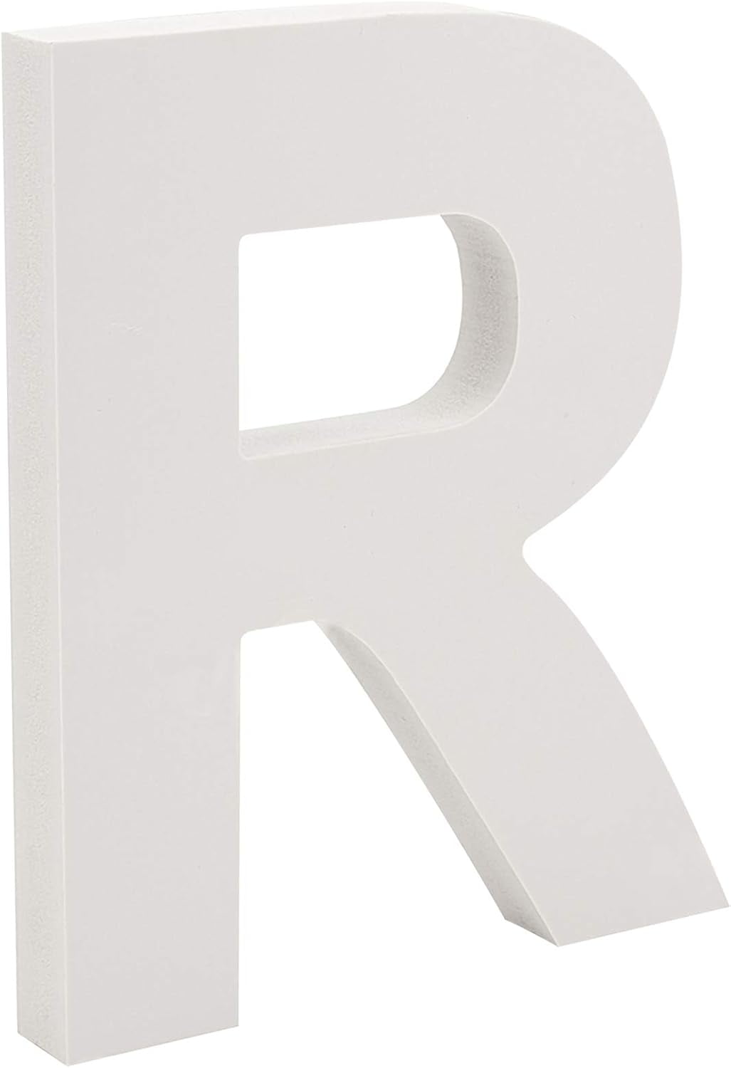Free-Standing Alphabet 5.9" Letters White Wall Wood Letters Hanging ...