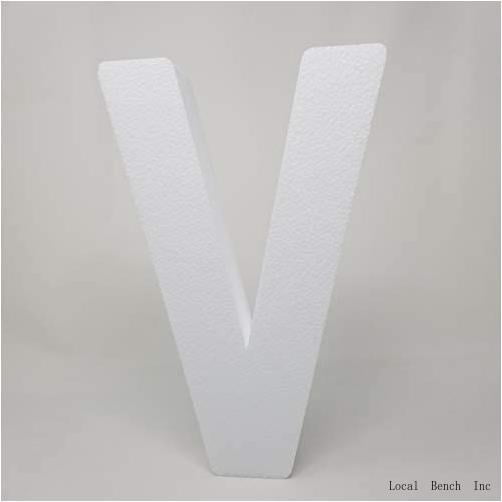 Free Standing - EPS Smooth Foam Letters For Weddings, Cakes, Arts ...