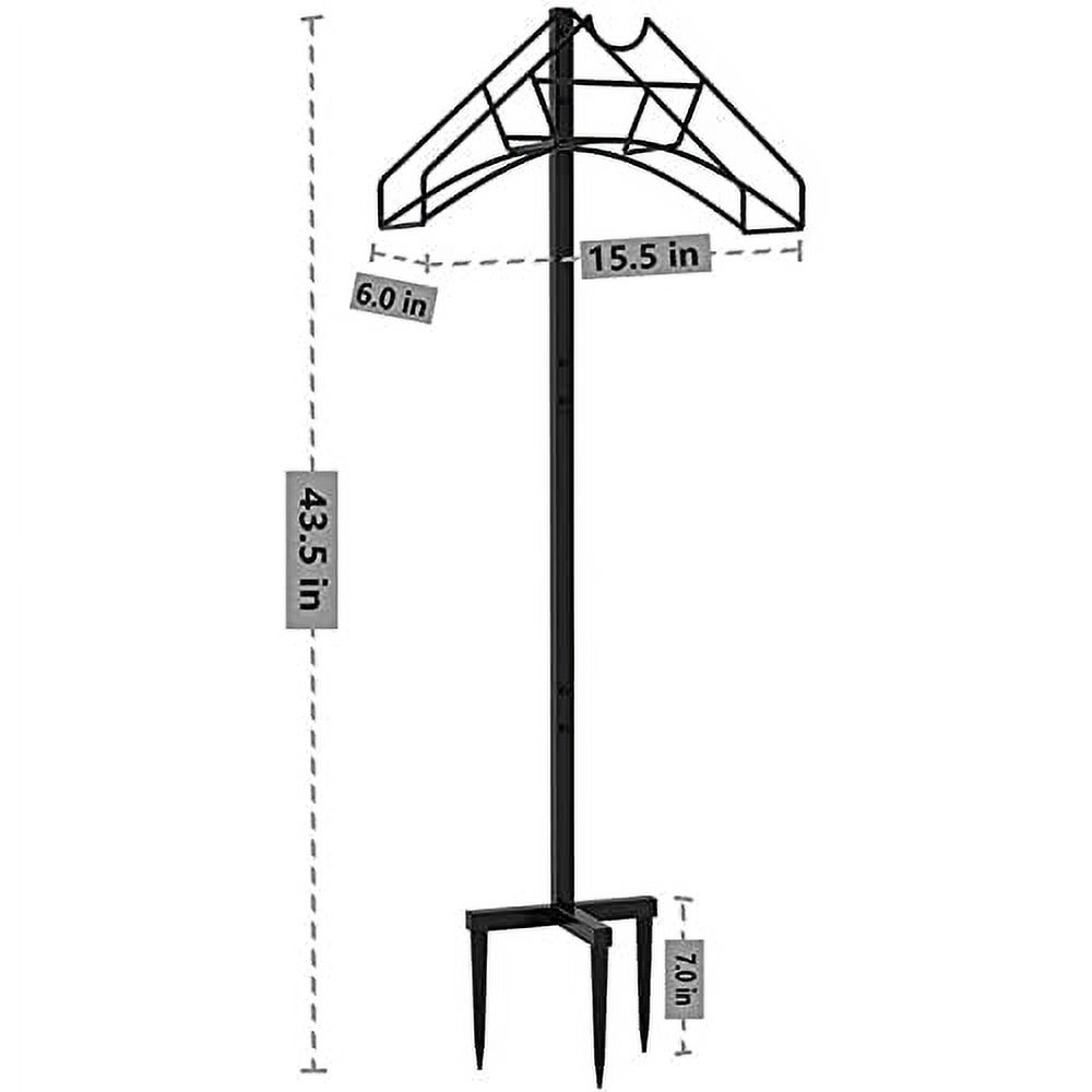 Free Standing Garden Hose Holder, Freestanding Hose Hanger, Metal Water ...