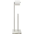 Free Standing Toilet Paper Holder Stand with Reserve, Heavy Weighted ...