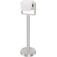 Free Standing Toilet Paper Holder with Weighted Base and Thick ...