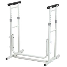 Essential Medical Supply Height Adjustable Free Standing Toilet Safety ...