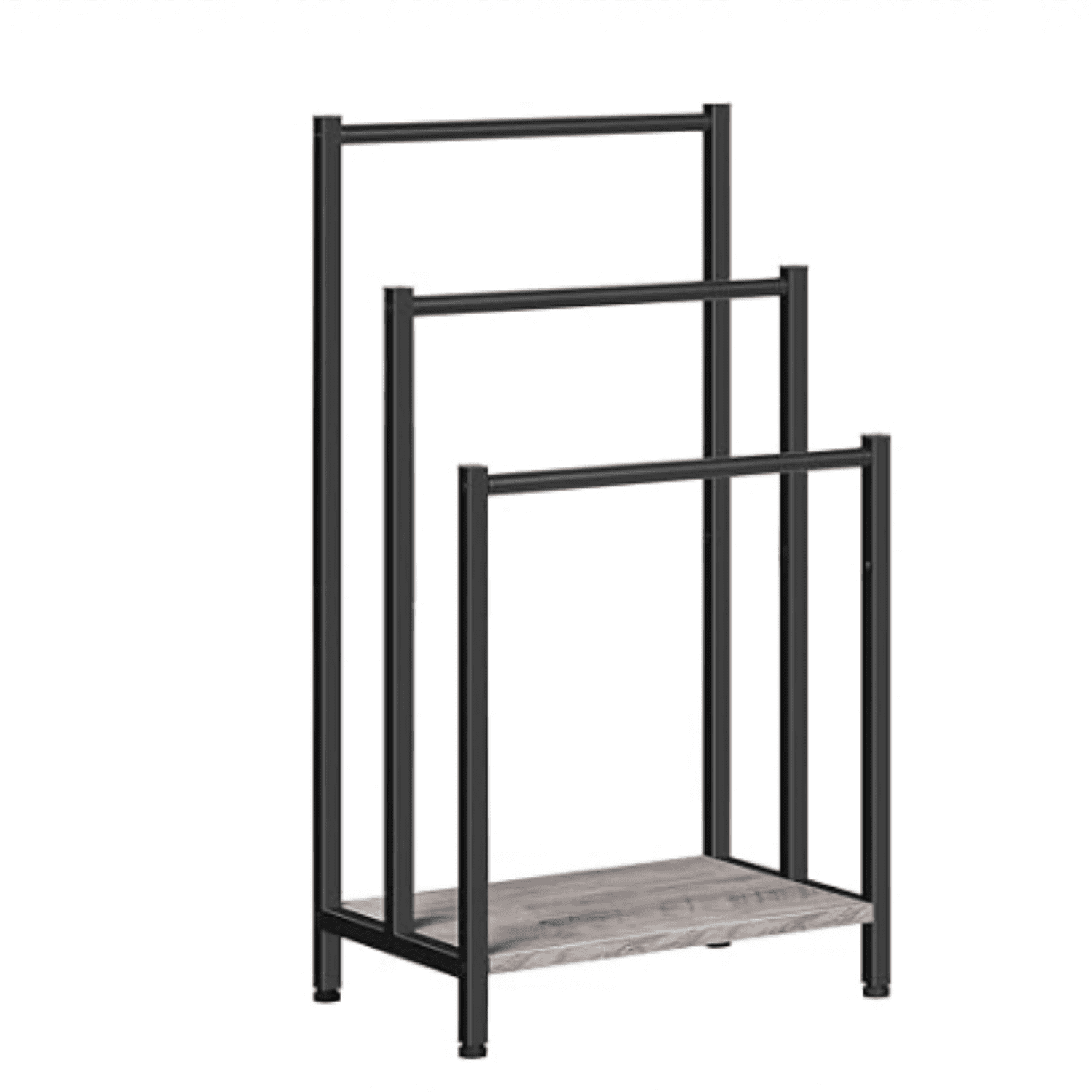 Free Standing Towel Rack, 3 Tier Blanket Rack, Blanket Holder for ...