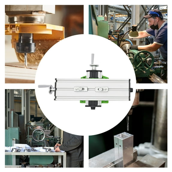 Free Standing Work Table X Y Axis Bench Drill Press Vise Cross Slide Fixture Milling Machine for ...