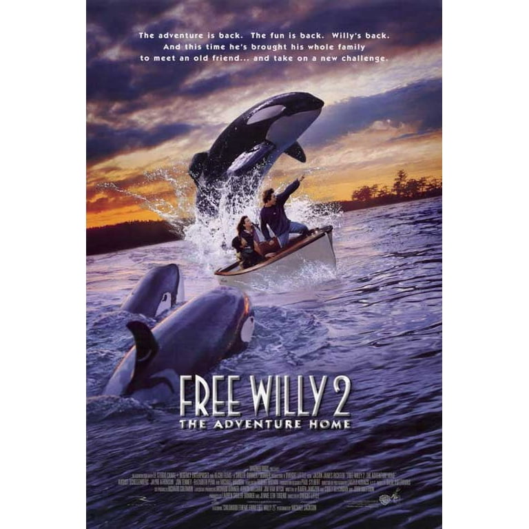 Free Willy Movie Poster