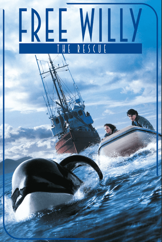 Free Willy 3: The Rescue (1997) Movie Poster 24x36 Family Adventure ...