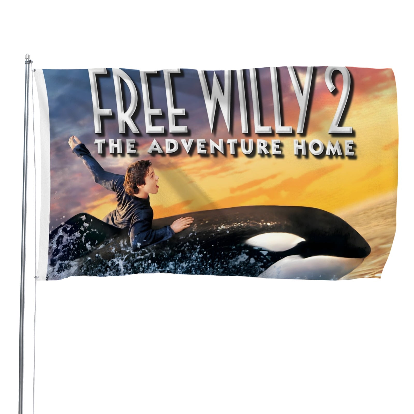Free Willy-themed Printed Flag Perfect gift for fans, friends, and ...