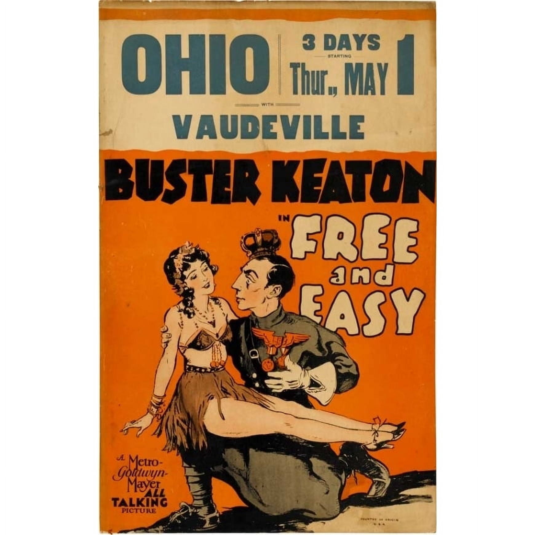Free and Easy Movie Poster Print (27 x 40) - Walmart.com
