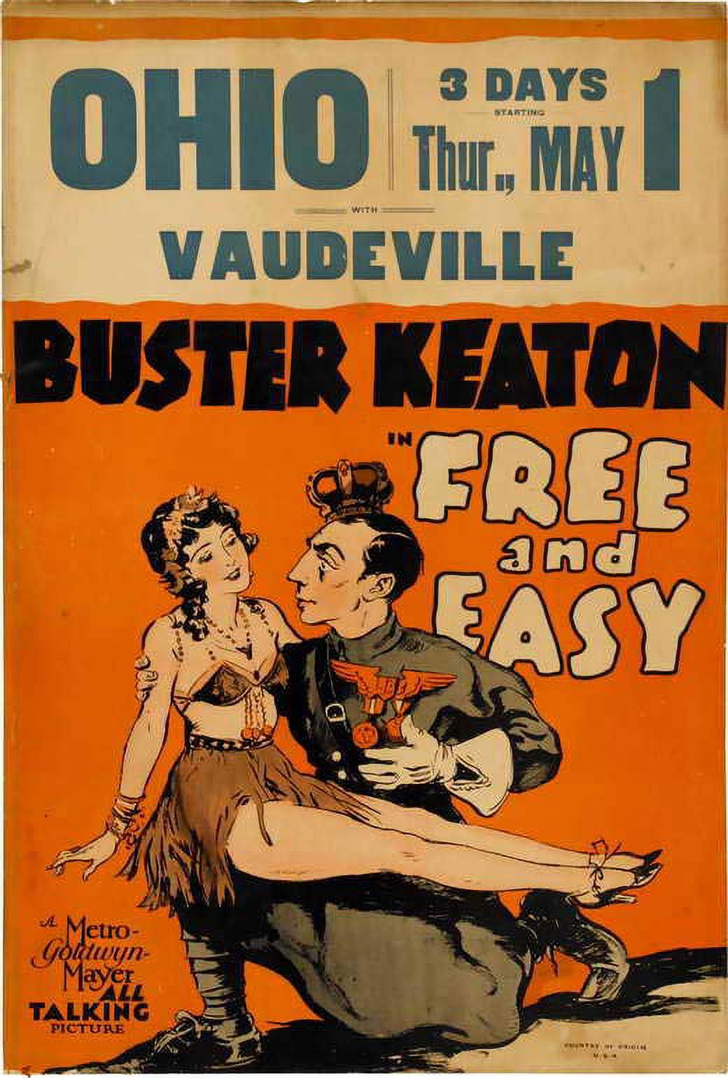 Free And Easy Movie POSTER Style A 27 X 40 1930 Walmart free-and-easy-movie-poster-style-a-27-x-40-1930-walmart