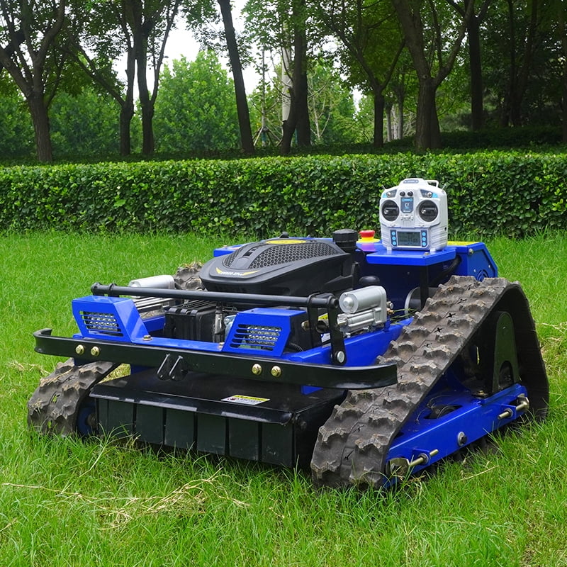 Free shipping remote control lawn mower Grass Cutting Machine Robotic ...